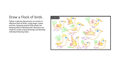 Draw a Flock of Birds | Teaching Resources