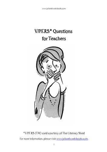 VIPERS comprehension questions for 'Unlucky for Some' | Teaching Resources