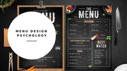 A Level Psychology - Menu Design Psychology | Teaching Resources