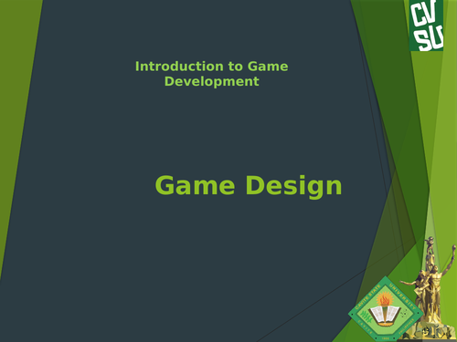 Introduction to Game Development | Teaching Resources