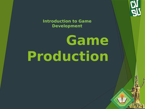Introduction to Game Development | Teaching Resources