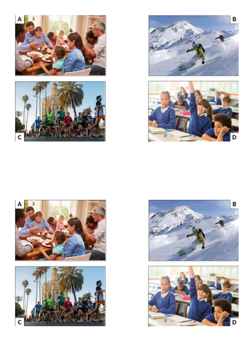 GCSE Spanish - Photocard lesson | Teaching Resources