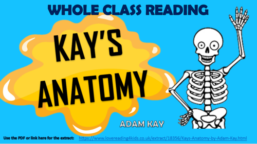 Kay's Anatomy - Adam Kay - Whole Class Reading Session! | Teaching ...
