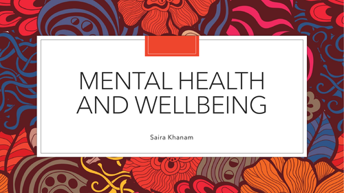 Mental health and wellbeing | Teaching Resources