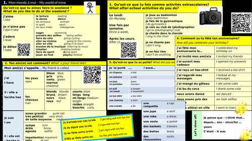 Dynamo 3 module 1 knowledge organiser | Teaching Resources