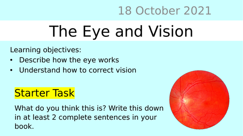 Light and Vision BUNDLE - Key Stage 3 Science Physics | Teaching Resources