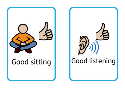 Good Sitting and Good Listening | Teaching Resources