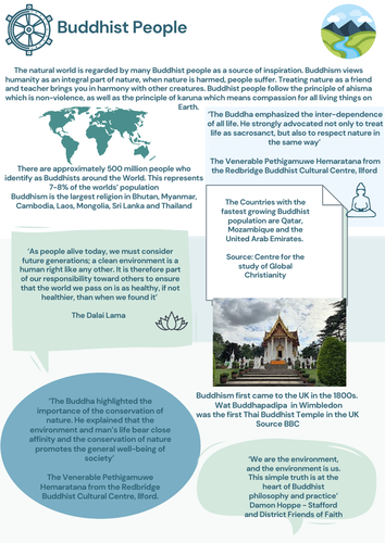 Environment and Religion - a Toolkit for KS3 | Teaching Resources