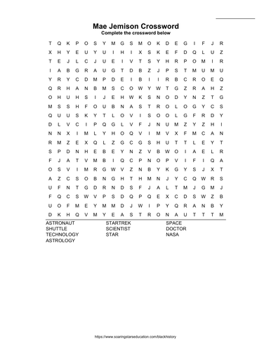 Proud to Be Mae Jemison KS2 Black History Month UK 2021 Primary ...
