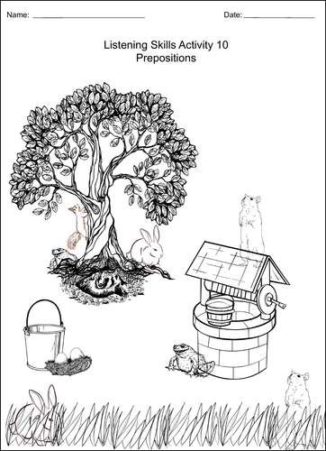 Listening Skills Maths Worksheets - Early Years, Key Stage 1 ...