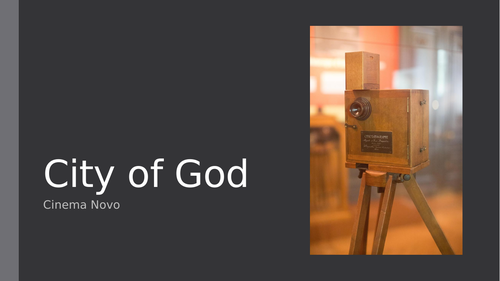 City of God film study cinema verite ethnofiction | Teaching Resources