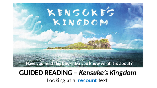 KS2 Guided Reading - Kensuke's Kingdom | Teaching Resources