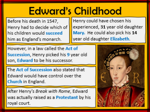 King Edward VI | Teaching Resources