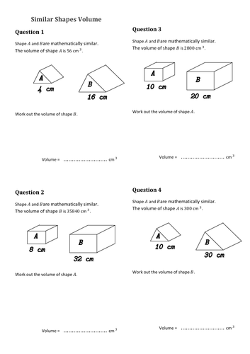 Edexcel GCSE Higher Unit 12 - Similarity & Congruence | Teaching Resources
