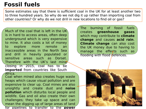 AQA GCSE Geography 9-1: The challenge of resource management | Teaching ...