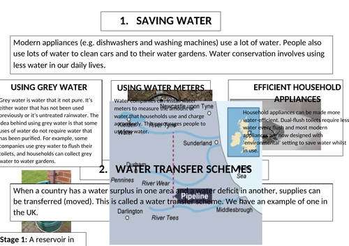 AQA GCSE Geography 9-1: The challenge of resource management | Teaching ...