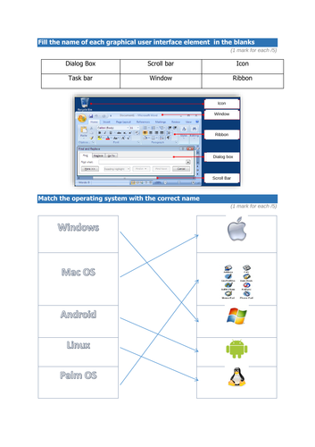 ICT Minor Assessment for year 10 and 11 | Teaching Resources