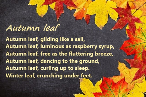 Autumn Leaf Poem - FREE RESOURCE | Teaching Resources