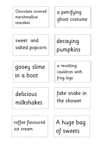 Trick or Treat Sorting Activity | Teaching Resources