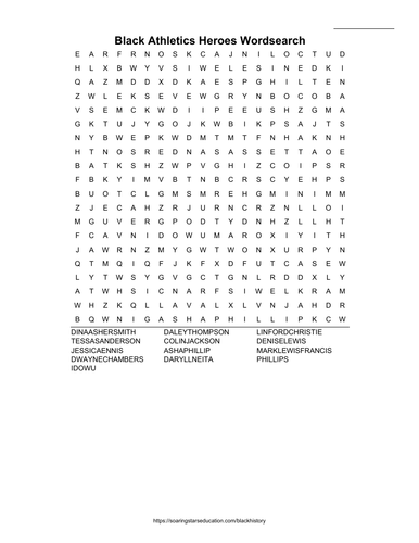 KS2 CrossCurricular English Black British Sporting Heroes Black History ...