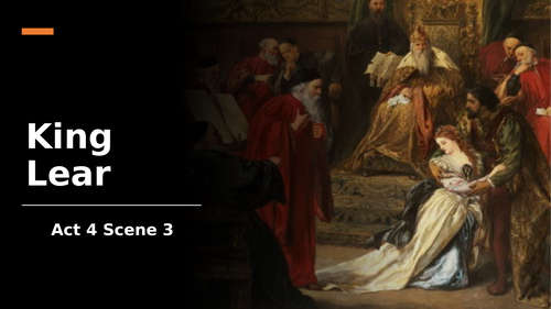 King Lear full scheme of lessons (A2) | Teaching Resources