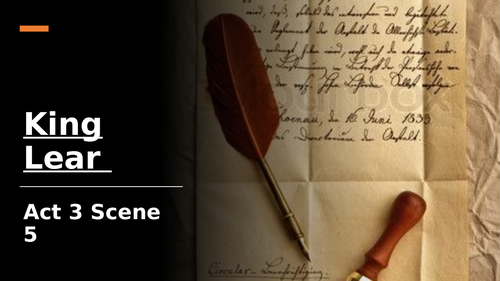 King Lear full scheme of lessons (A2) | Teaching Resources