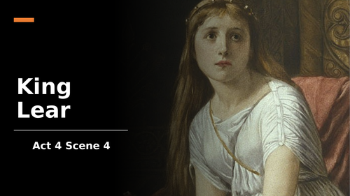 King Lear full scheme of lessons (A2) | Teaching Resources
