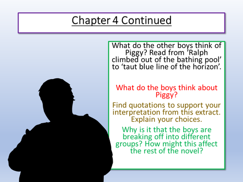 Lord of the Flies Conflict | Teaching Resources
