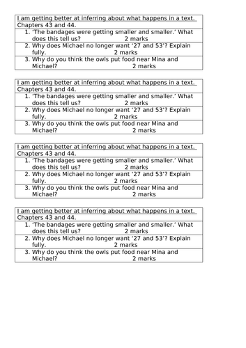 Skellig Guided Reading Planning | Teaching Resources