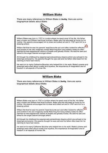 Skellig Theme Lessons | Teaching Resources