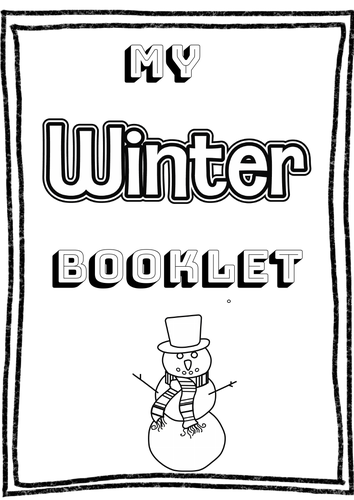 My winter booklet | Teaching Resources