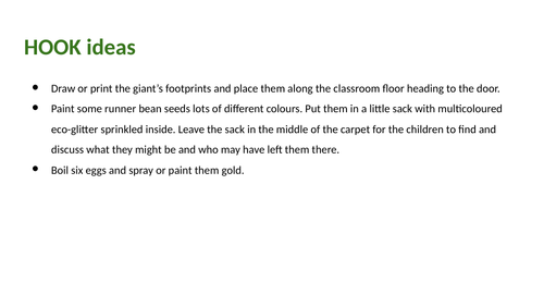 Talk for Writing UNIT - Jack and the Beanstalk - Y1-2 | Teaching Resources