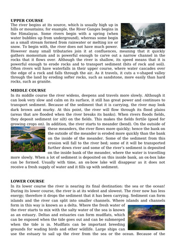 Rivers & Floods, KS3 Geography (complete unit) | Teaching Resources