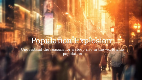 Population, KS3 Geography (complete unit) | Teaching Resources