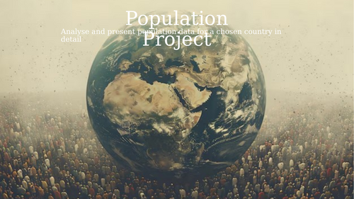 Population, KS3 Geography (complete unit) | Teaching Resources