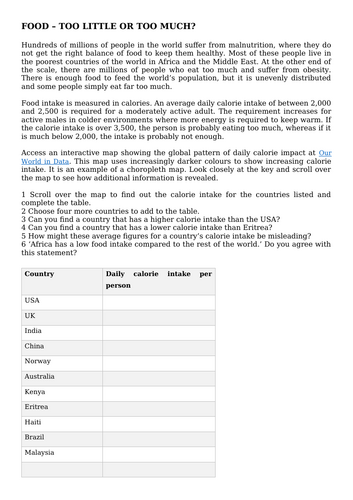 Development, KS3 Geography (complete unit) | Teaching Resources