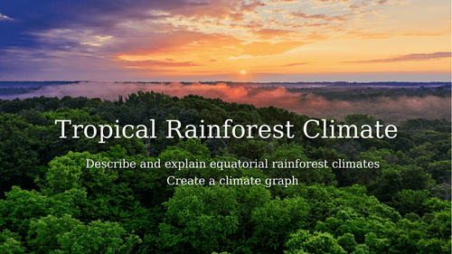 Ecosystems & Environmental Change, KS3 Geography (complete unit ...
