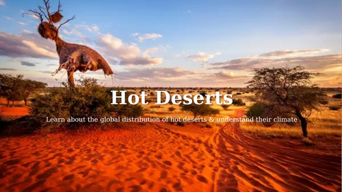 Ecosystems & Environmental Change, KS3 Geography (complete unit ...