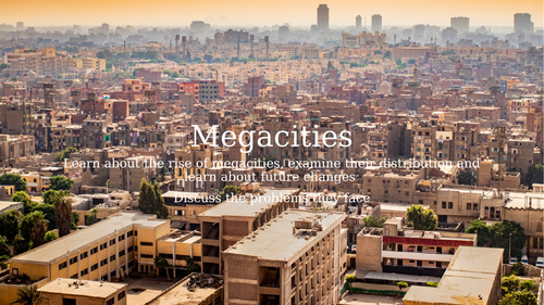 Urban Environments, IGCSE Geography, Pearson Edexcel 4GE1 (complete ...