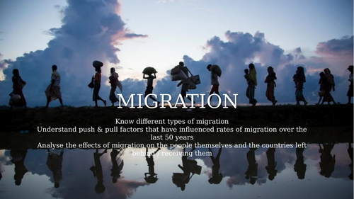 Globalisation & Migration, IGCSE Geography, Pearson Edexcel 4GE1 (complete unit) | Teaching ...