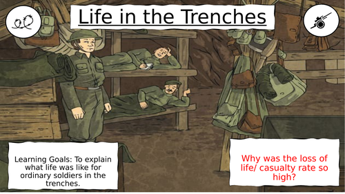 Trench Warfare WWI | Teaching Resources