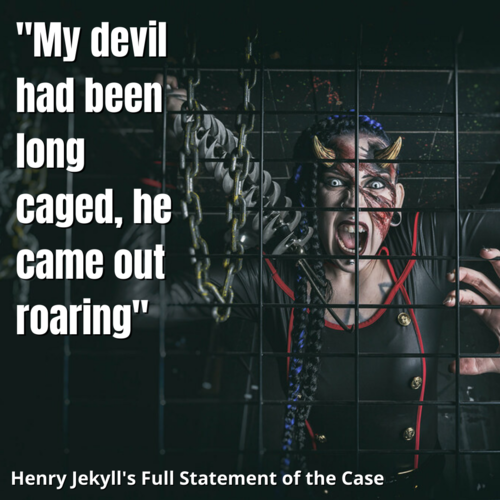Jekyll And Hyde Display Teaching Resources