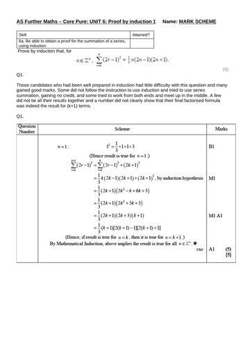AS Further Maths 'unit test' pack part 1 | Teaching Resources