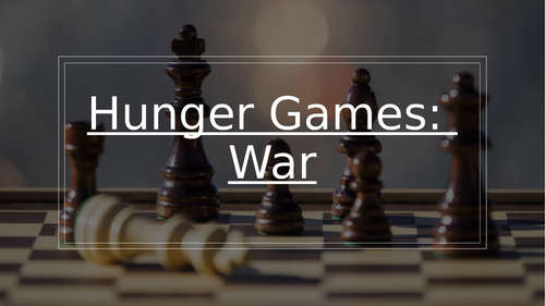 The Hunger Games Scheme of Work | Teaching Resources