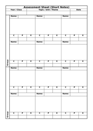 KS3 Drama & theatre Marking Criteria & Assessment Forms - Creation ...