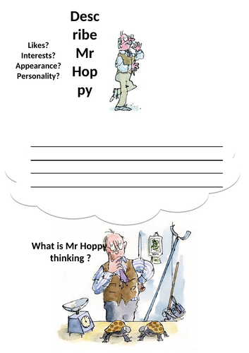 Esio Trot Reading Comprehension / response KS1 ( Roald Dahl) | Teaching ...