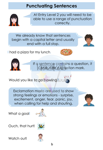 Functional Skills English - Entry Level 3 - Punctuation - Commas ...