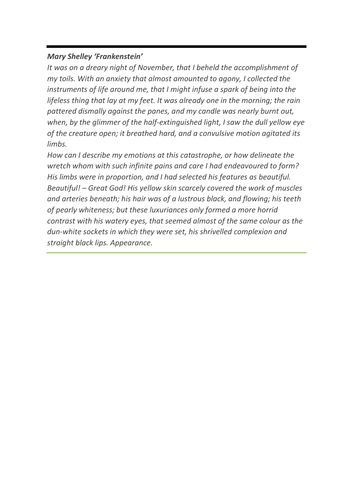 Pearson Edexcel IGCSE English Language: Imaginative Writing Unit ...