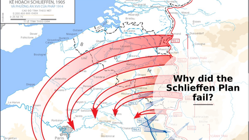 The Schlieffen Plan, WW1 Extended Writing | Teaching Resources