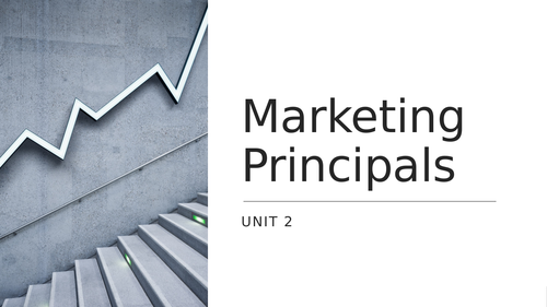 BTEC Level 3 Extended Certificate Marketing Principles unit 2 resources ...
